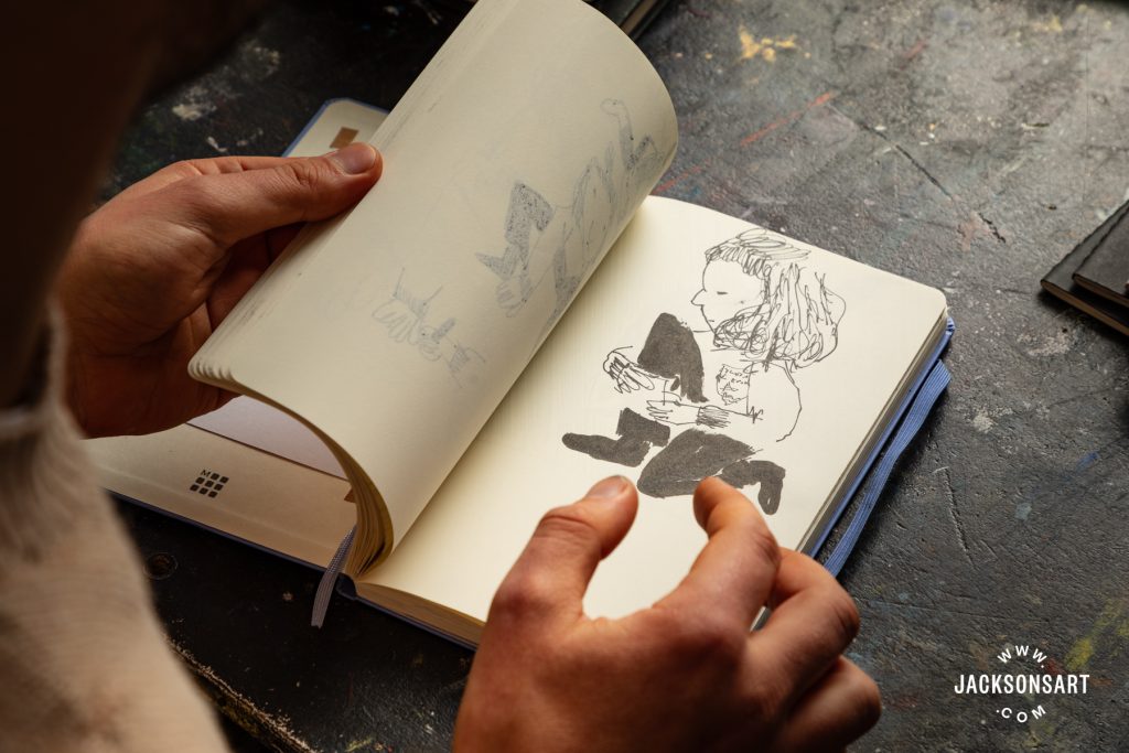 Inside the Sketchbook of Benjamin Phillips - Jackson's Art Blog