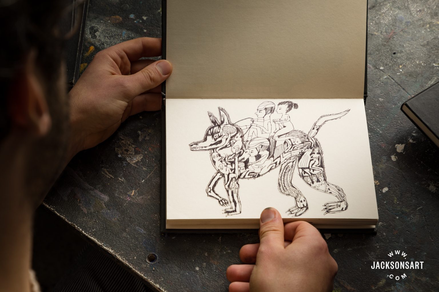 Inside the Sketchbook of Benjamin Phillips - Jackson's Art Blog