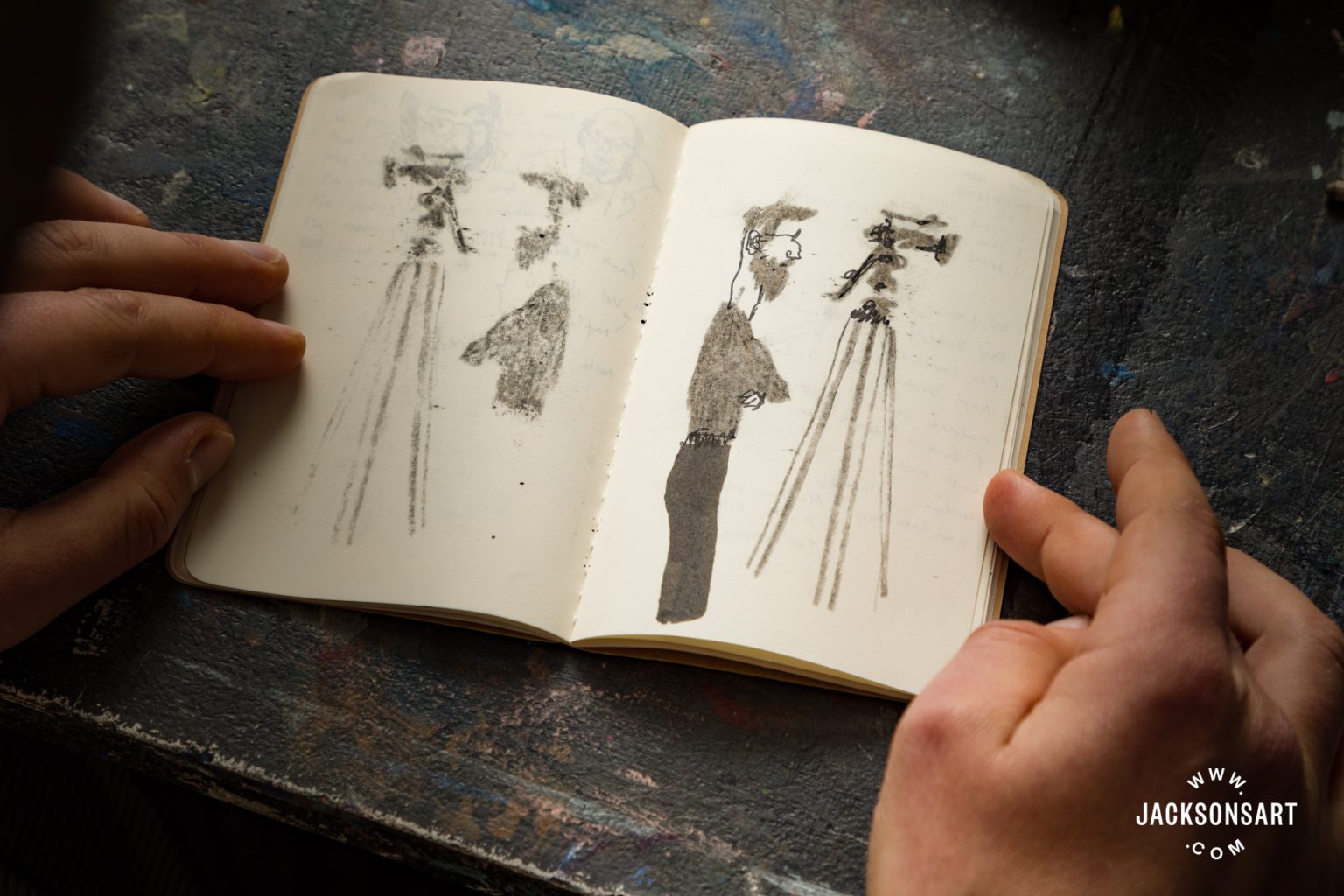 Inside the Sketchbook of Benjamin Phillips - Jackson's Art Blog