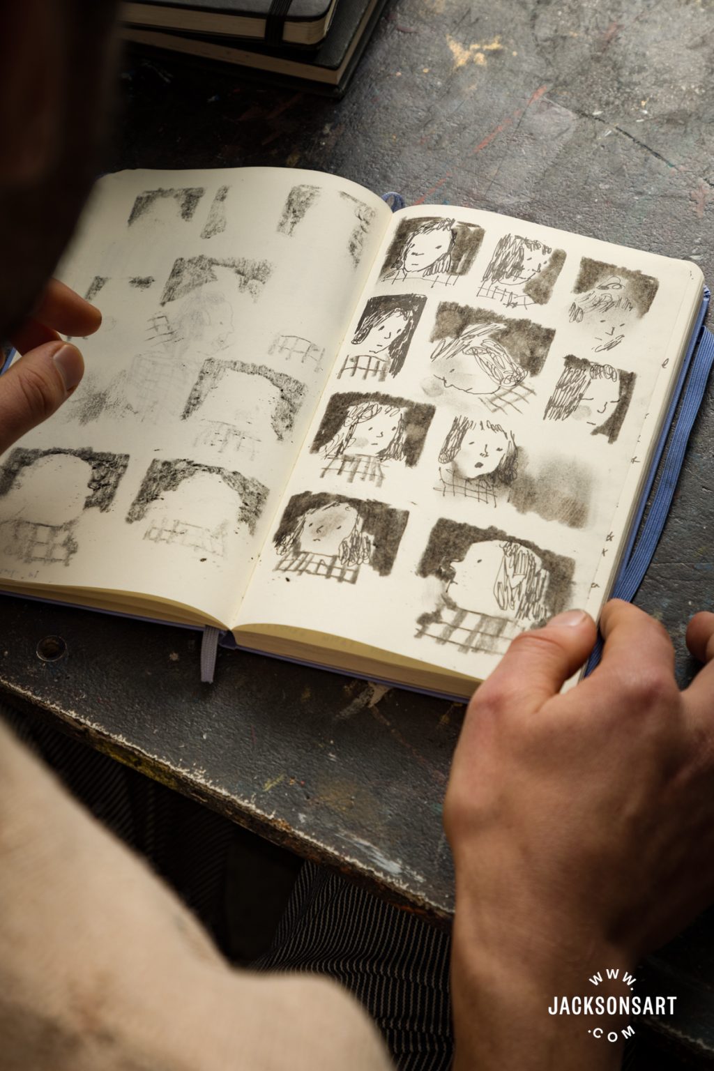 Inside the Sketchbook of Benjamin Phillips - Jackson's Art Blog