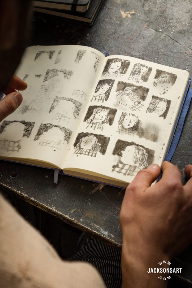 Inside the Sketchbook of Benjamin Phillips - Jackson's Art Blog