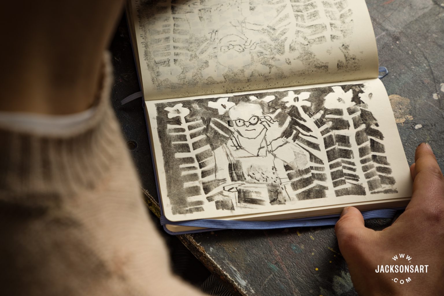 Inside the Sketchbook of Benjamin Phillips - Jackson's Art Blog