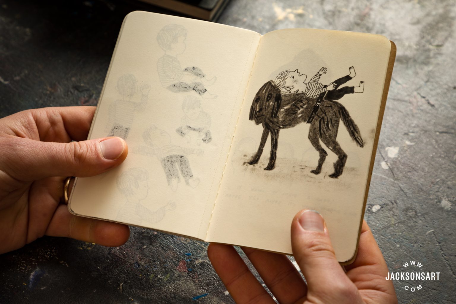 Inside the Sketchbook of Benjamin Phillips - Jackson's Art Blog