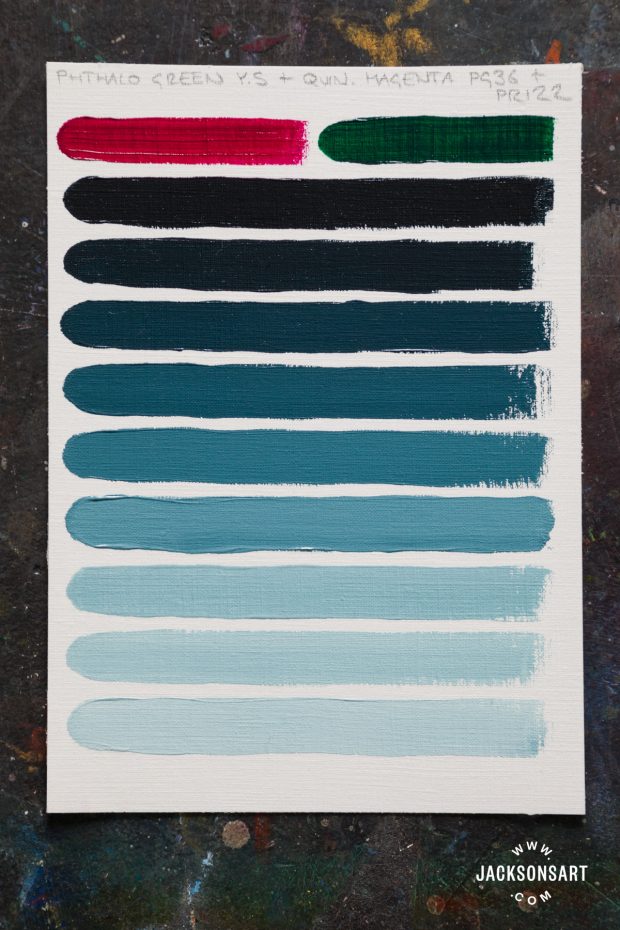 Chromatic Black: Mixing Nuanced Dark Values - Jackson's Art Blog