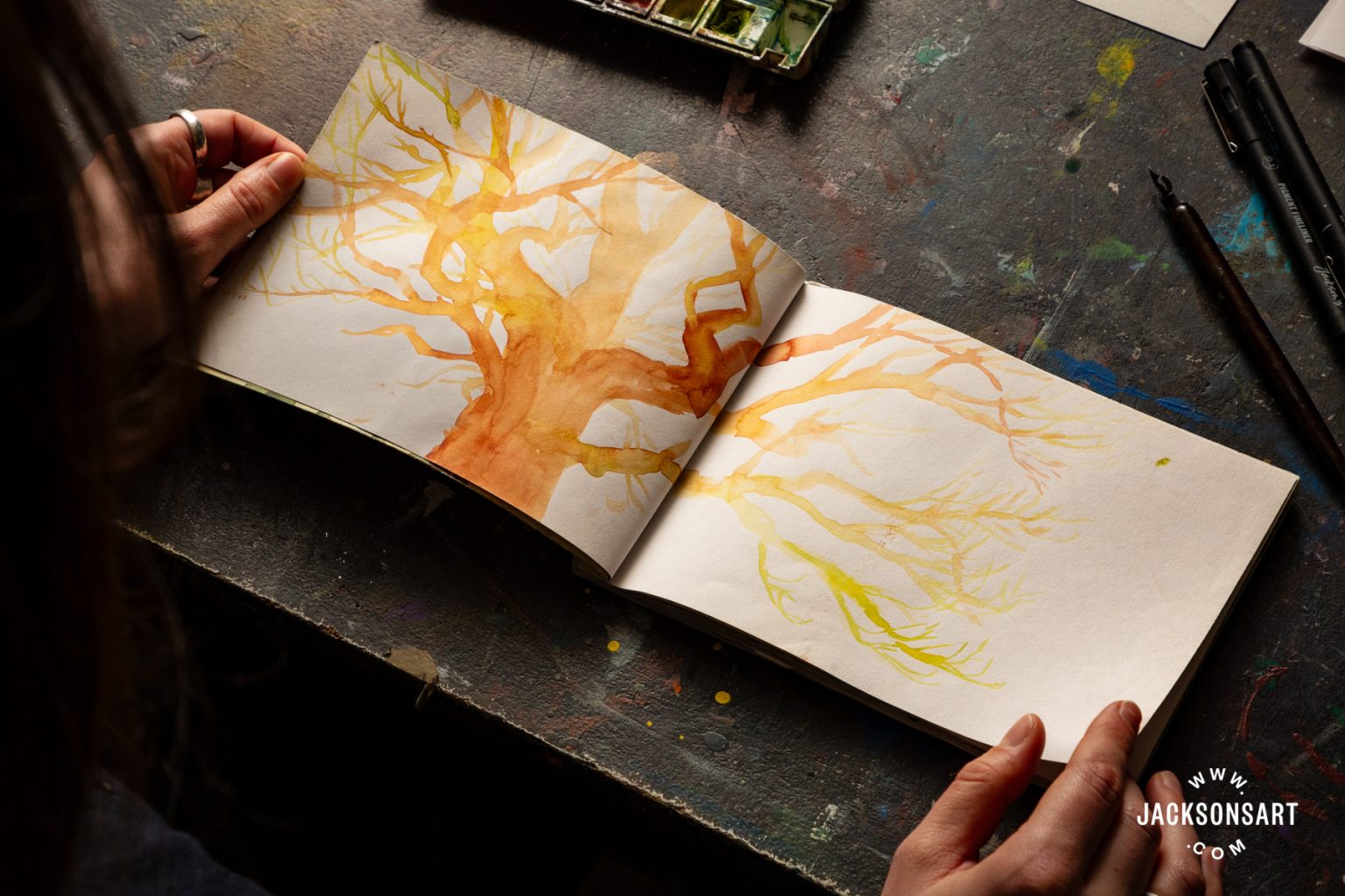 Inside the Sketchbook of Xanthe Burdett - Jackson's Art Blog