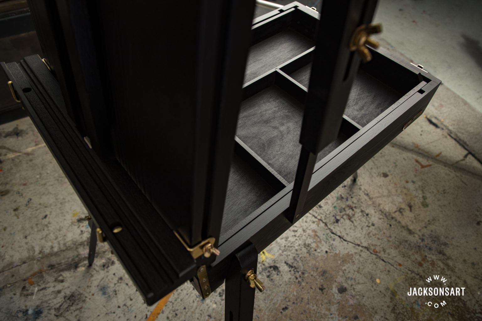 Artist Review of Jullian Full Black Pine Wood French Easel - Jackson's ...