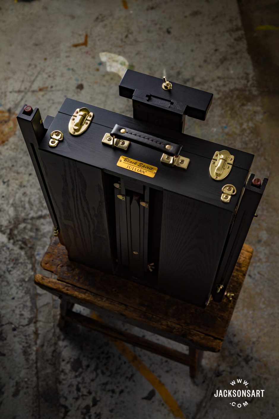 Artist Review of Jullian Full Black Pine Wood French Easel - Jackson's ...