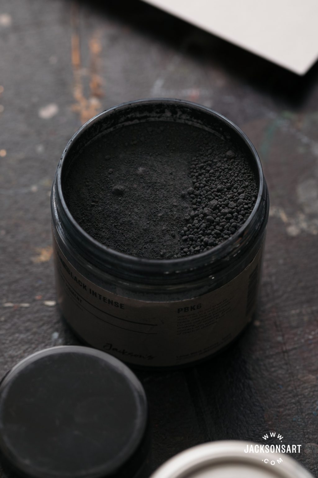 The Science Behind Black Paints - Jackson's Art Blog
