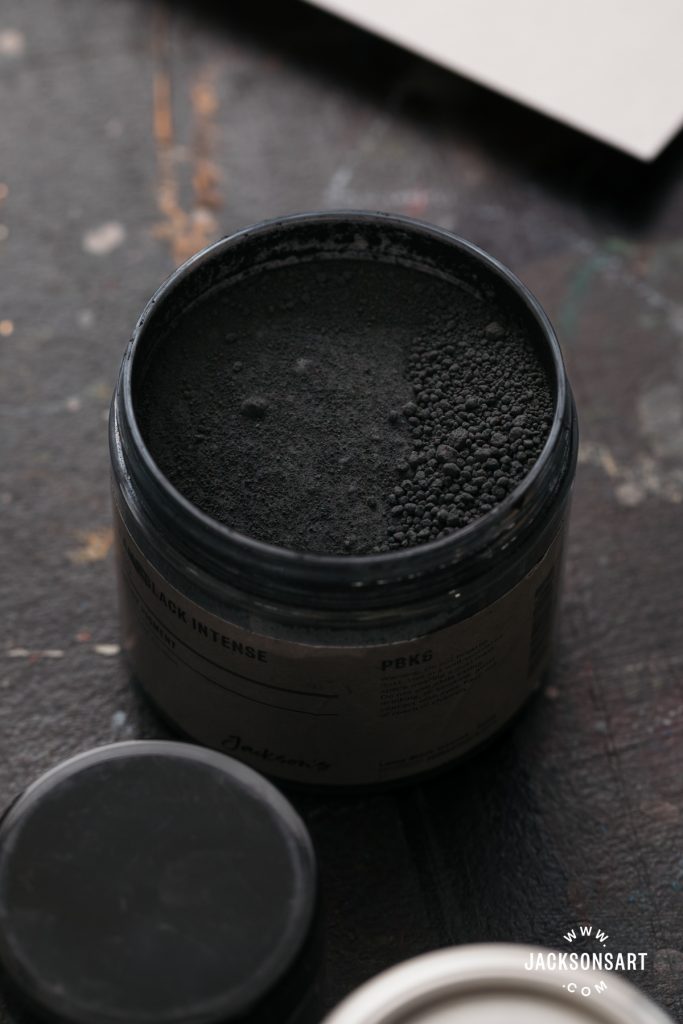 The Science Behind Black Paints - Jackson's Art Blog