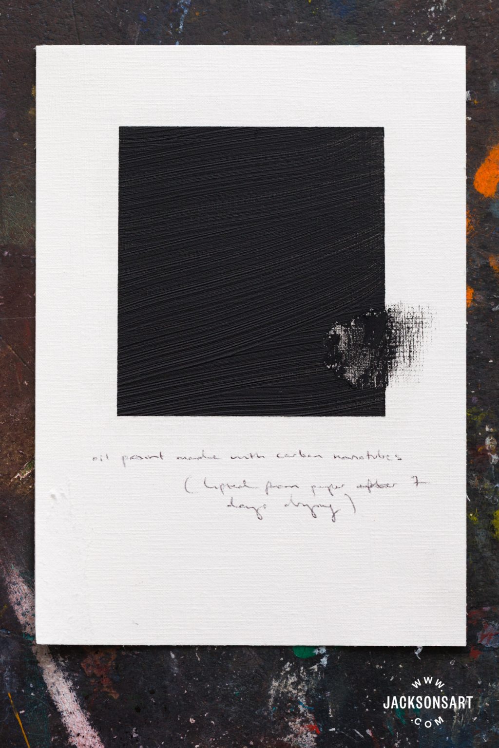 The Science Behind Black Paints - Jackson's Art Blog