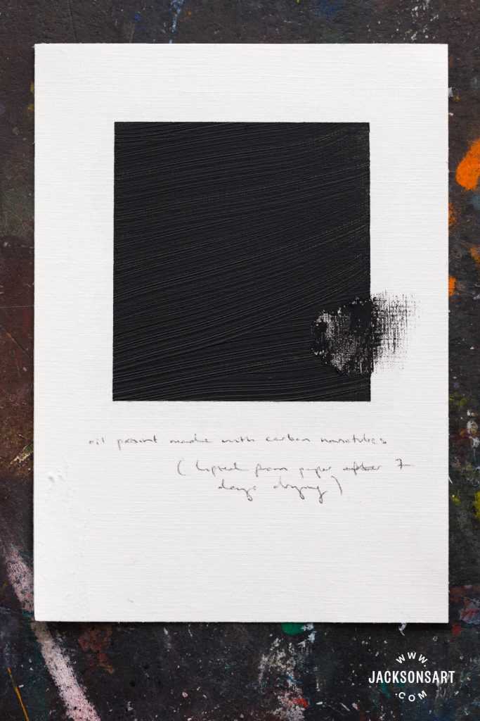 The Science Behind Black Paints - Jackson's Art Blog