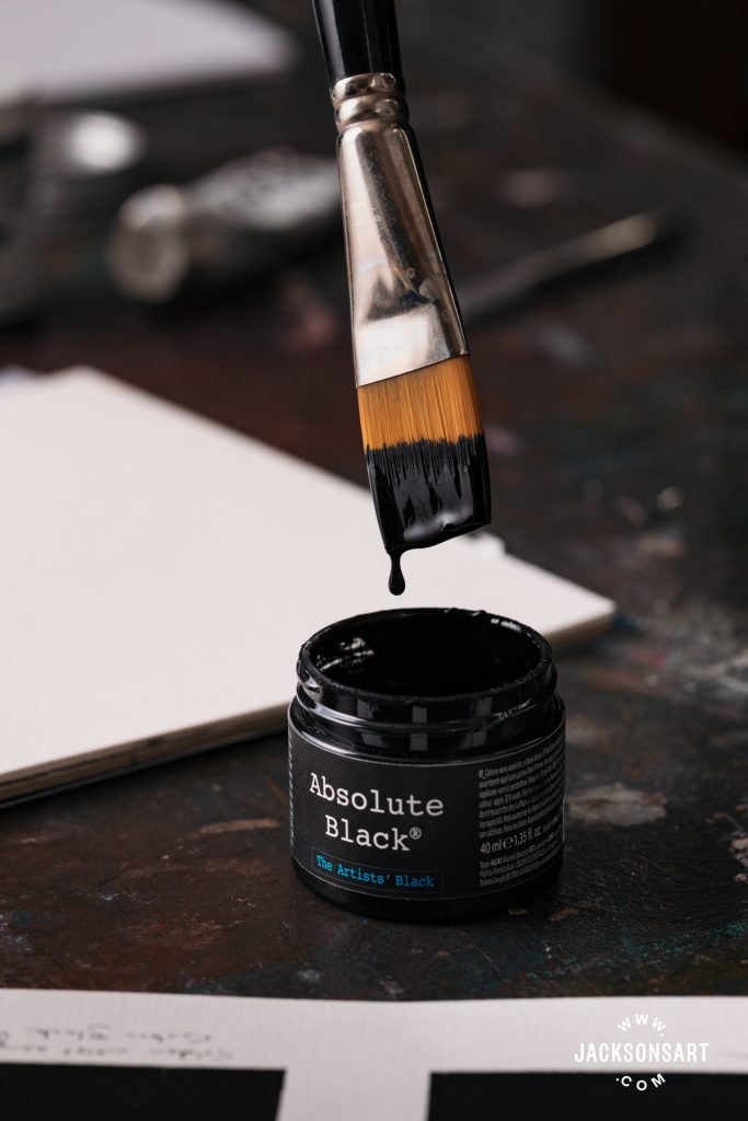The Science Behind Black Paints - Jackson's Art Blog