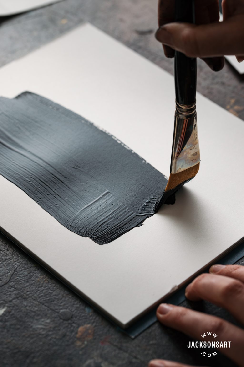 The Science Behind Black Paints - Jackson's Art Blog