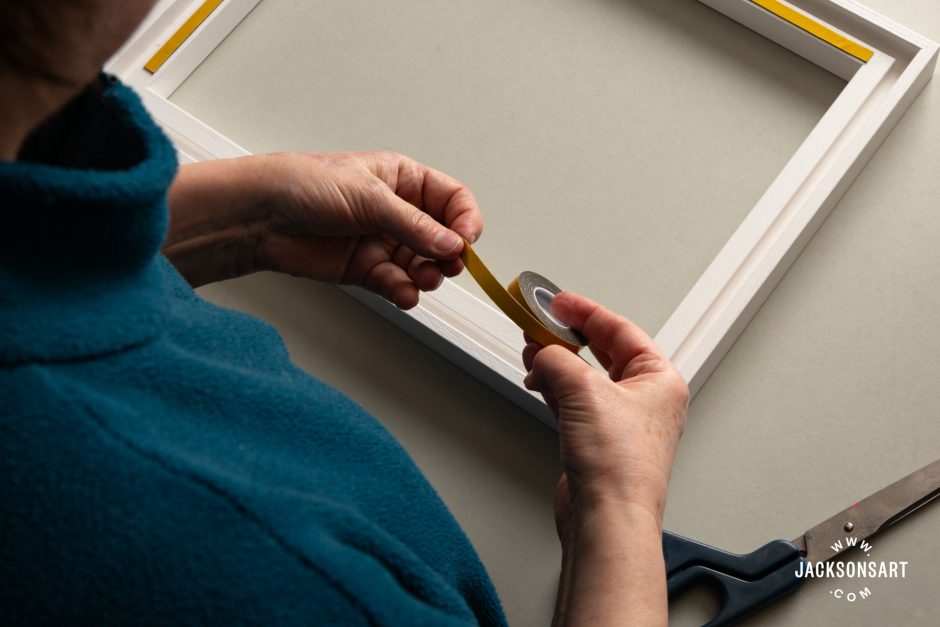 How to Mount Artwork in a Frame - Jackson's Art Blog