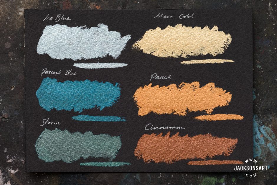 Review of New Coliro Pearlcolor Watercolours - Jackson's Art Blog