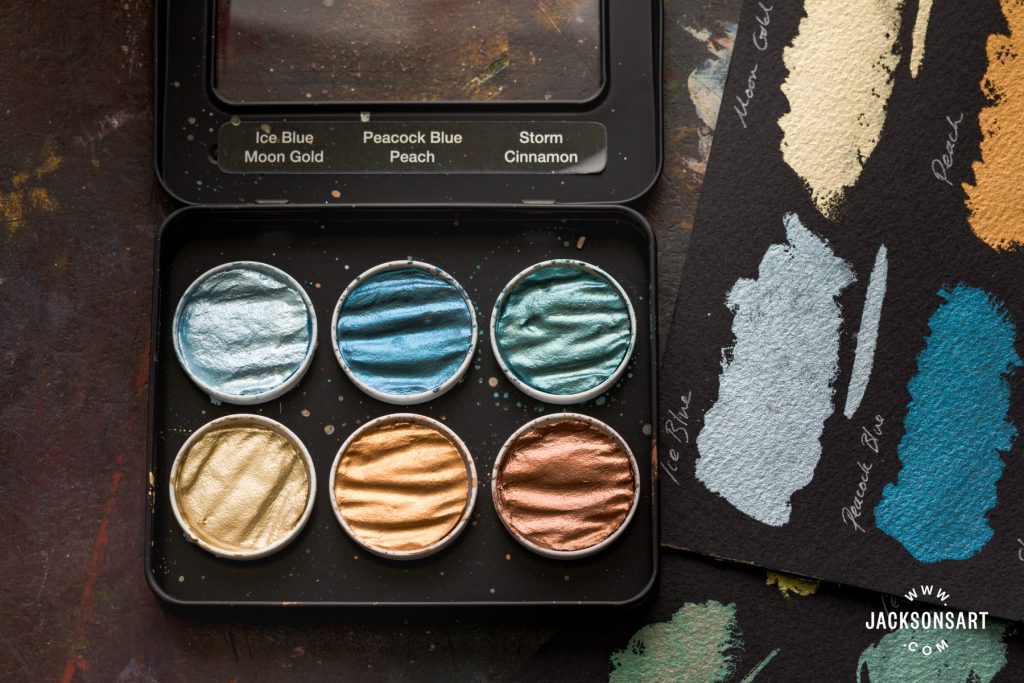 Review of New Coliro Pearlcolor Watercolours - Jackson's Art Blog