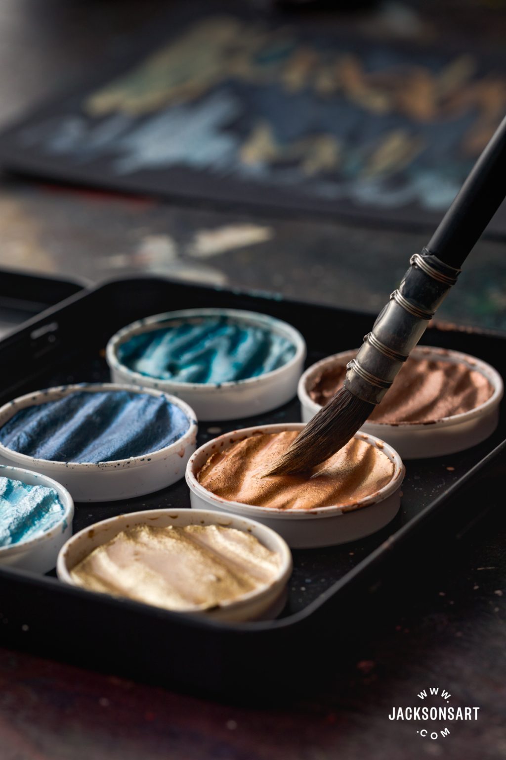 Review of New Coliro Pearlcolor Watercolours - Jackson's Art Blog