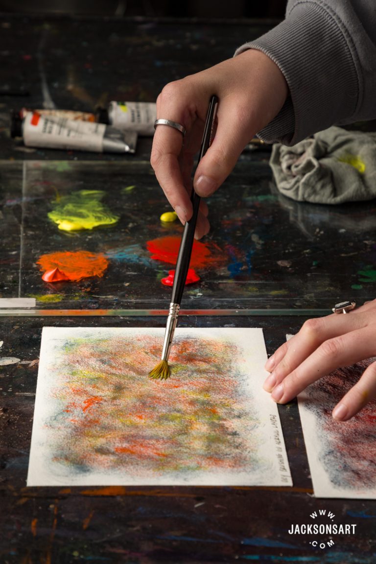 Dry Brush Painting Techniques for Oil, Acrylic, Watercolour, and Ink - Jackson's Art Blog