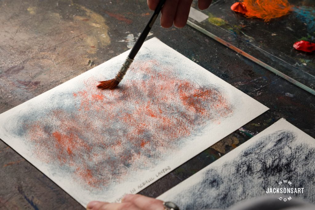 Dry Brush Painting Techniques for Oil, Acrylic, Watercolour, and Ink - Jackson's Art Blog