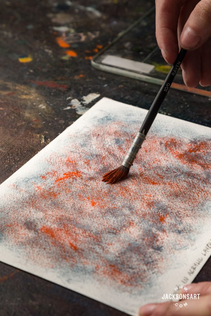 Dry Brush Painting Techniques for Oil, Acrylic, Watercolour, and Ink ...