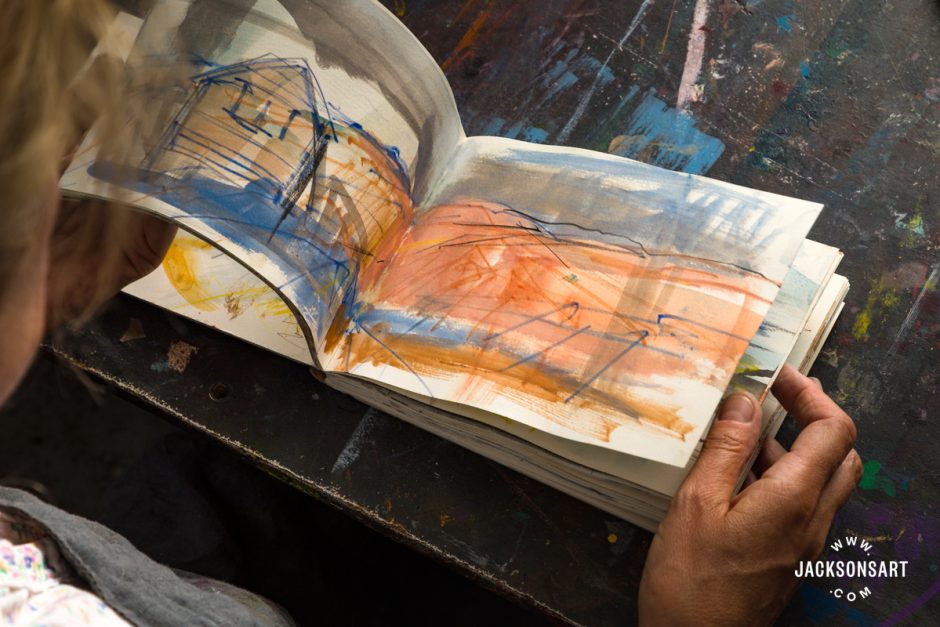 Inside the Sketchbook of Zarina Stewart-Clark - Jackson's Art Blog