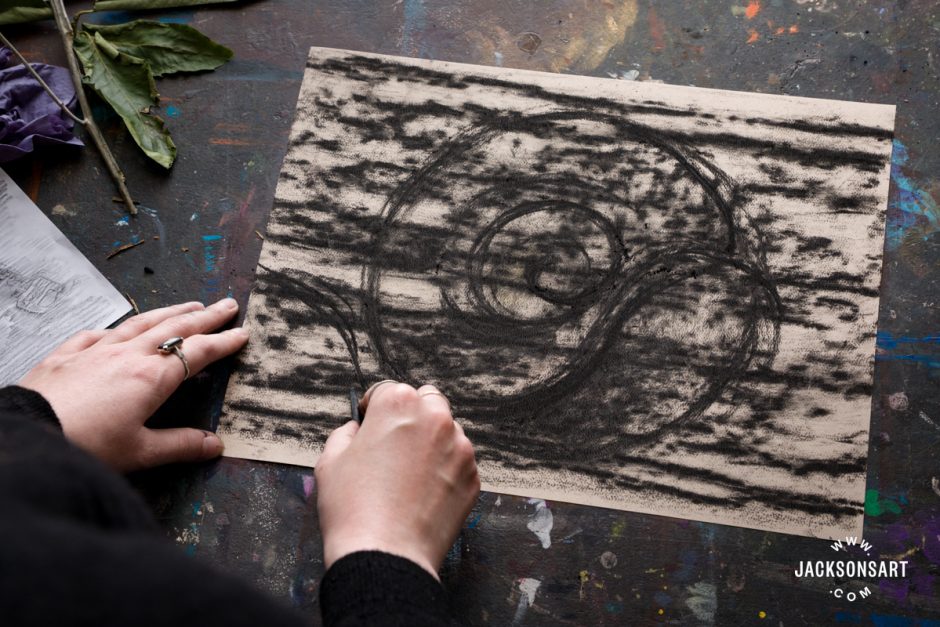 Frottage Drawing Techniques with Found Surfaces and Materials - Jackson ...