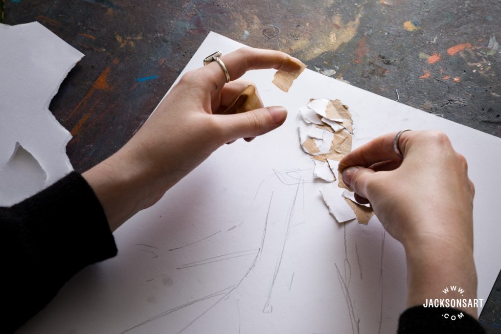 Frottage Techniques with Found Surfaces and Materials - Jackson's Art ...