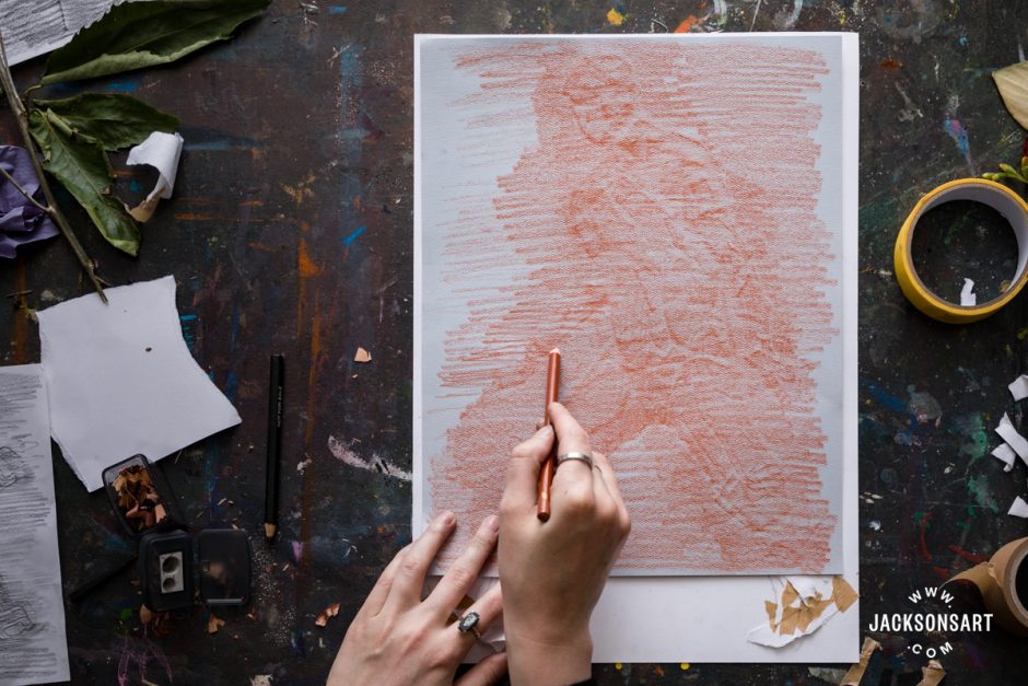 Frottage Techniques with Found Surfaces and Materials - Jackson's Art ...