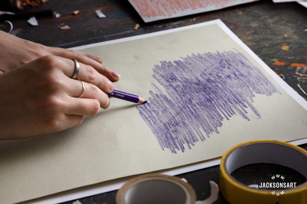 Frottage Techniques with Found Surfaces and Materials - Jackson's Art ...