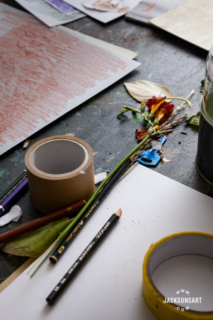 Frottage Drawing Techniques with Found Surfaces and Materials - Jackson ...