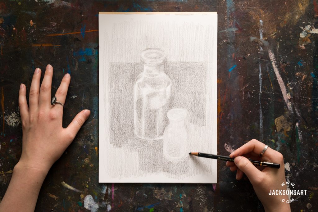 The Blocking In Technique for Painting and Drawing - Jackson's Art Blog