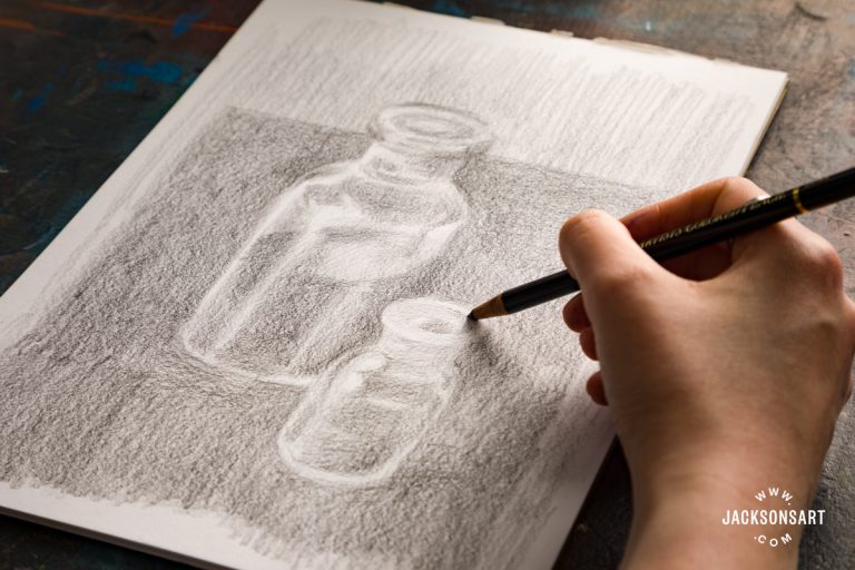 The Blocking In Technique for Painting and Drawing - Jackson's Art Blog