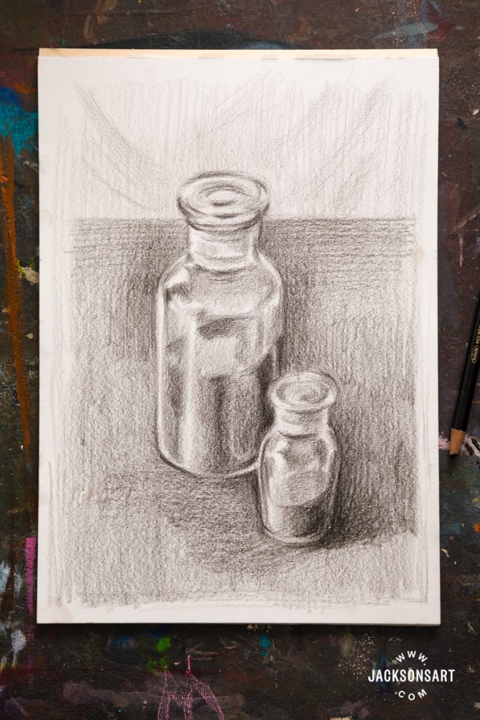 The Blocking In Technique for Painting and Drawing - Jackson's Art Blog ...