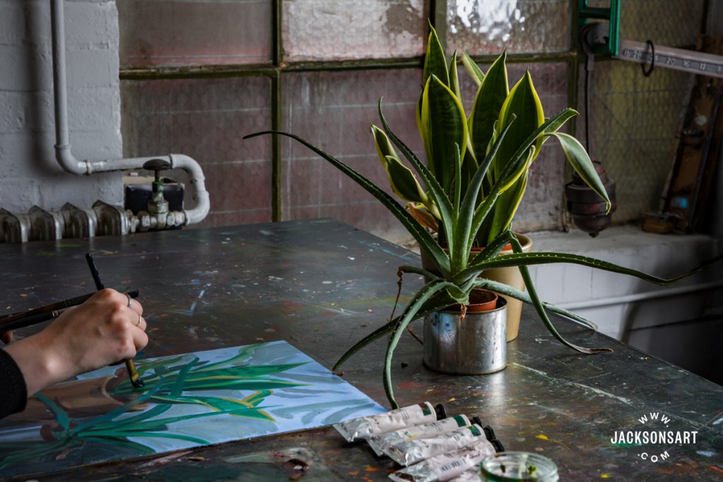 The Blocking In Technique for Painting and Drawing - Jackson's Art Blog