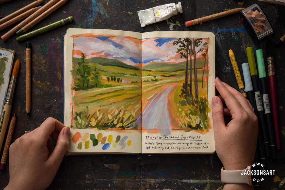 Watercolour Paper Sizes - Jackson's Art Blog