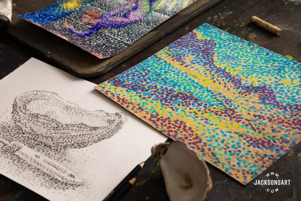 Pointillist Techniques for Painting and Drawing - Jackson's Art Blog