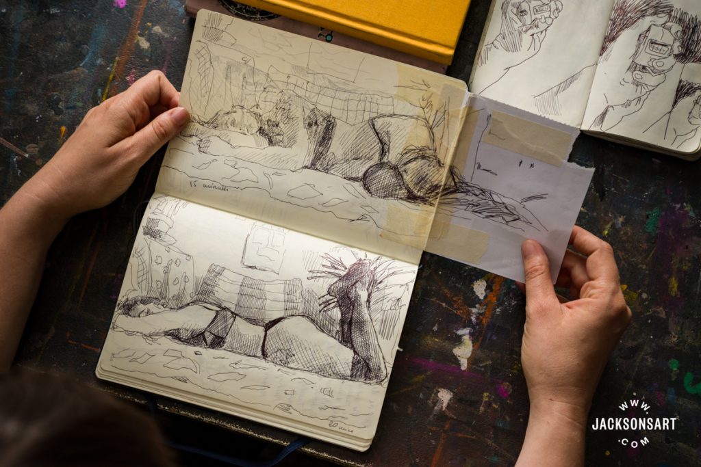 Inside The Sketchbook Of Noemi Conan Jackson S Art Blog