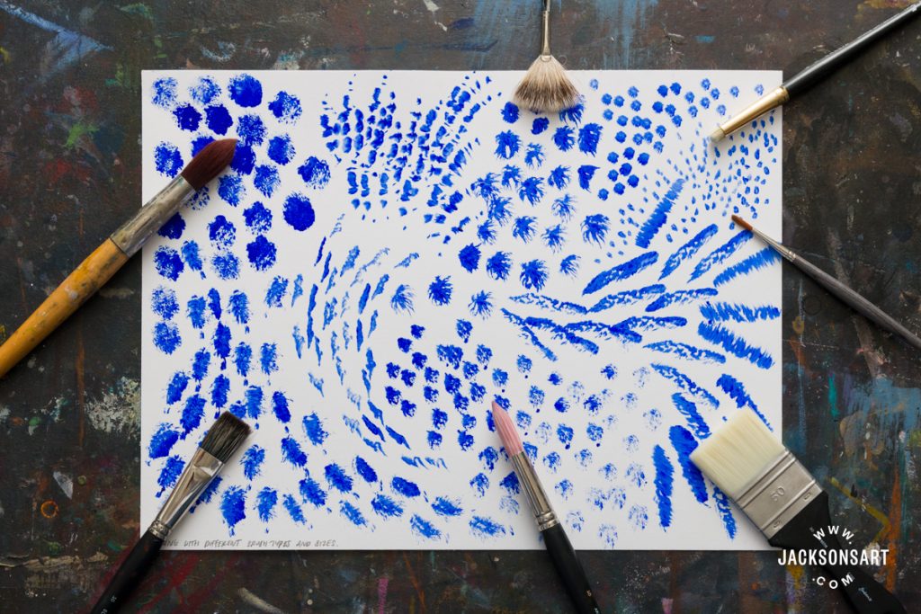 The Dabbing Technique for Painting - Jackson's Art Blog