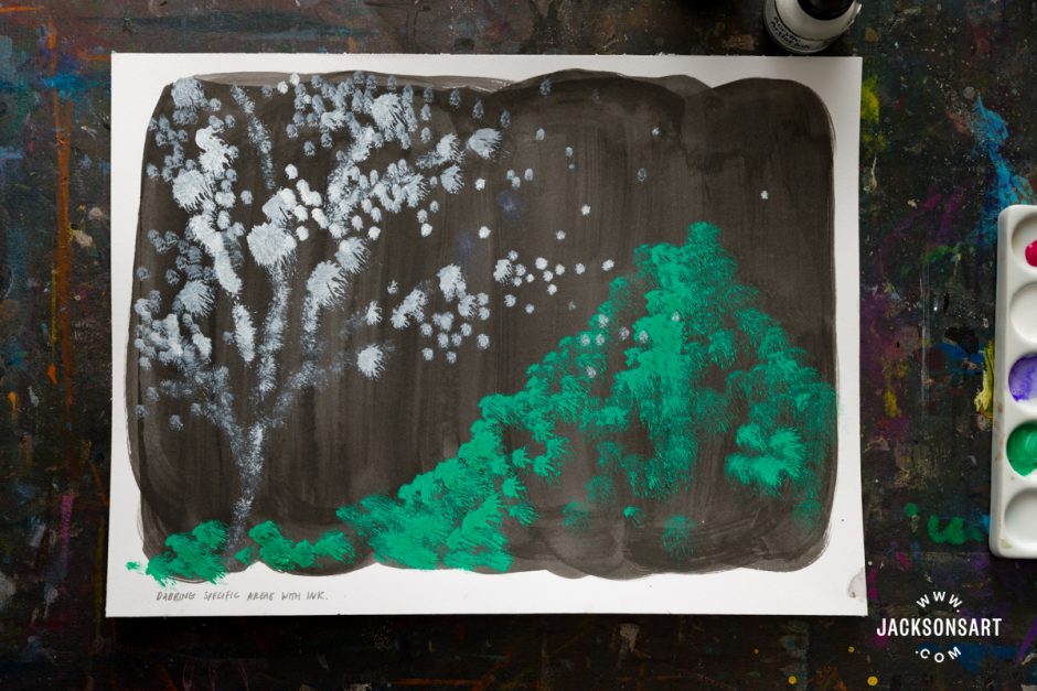 The Dabbing Technique for Painting - Jackson's Art Blog