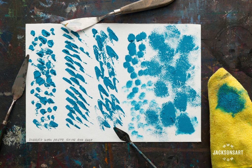 The Dabbing Technique for Painting - Jackson's Art Blog