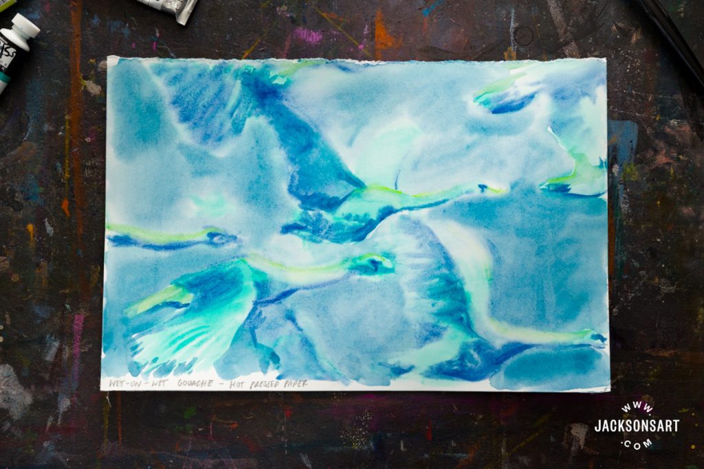 Wet-on-wet Techniques for Watercolour, Gouache, and Ink - Jackson's Art ...