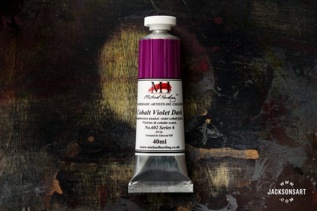 Artist Review of Michael Harding Oil Paint in Cobalt Violet Dark ...