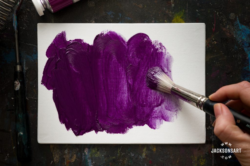 Artist Review of Michael Harding Oil Paint in Cobalt Violet Dark ...