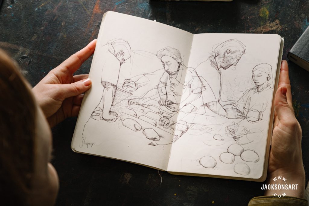 Inside the Sketchbook of Ken Nwadiogbu - Jackson's Art Blog