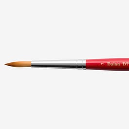 Daler Rowney Dalon Brush : Series D77 : Synthetic Round : Size 7 ...