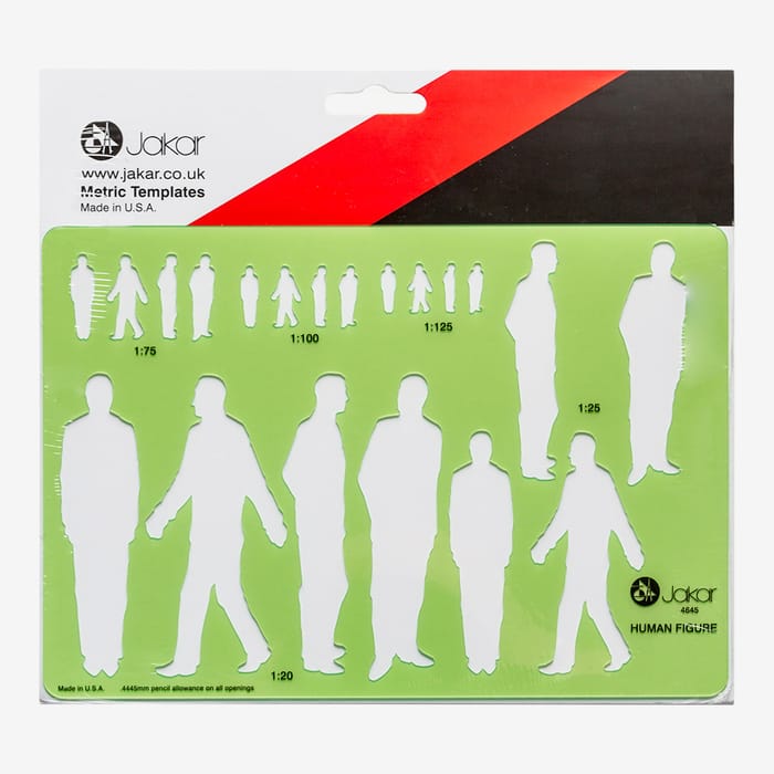 human figure template