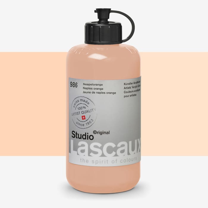 Lascaux : Studio : 250ml : Naples Orange | Jackson's Art