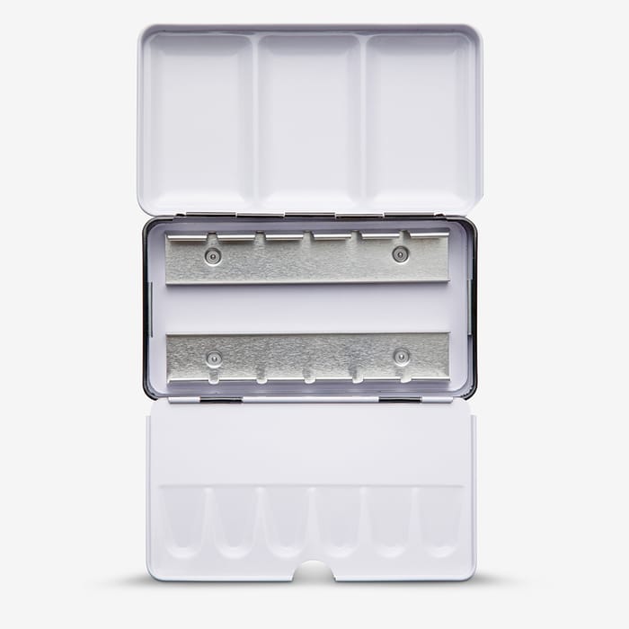 empty watercolour box