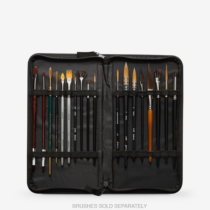 makeup brush case small