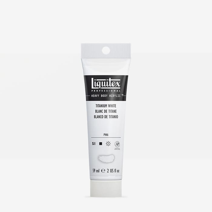 Liquitex : Professional : Heavy Body Acrylic Paint : 59ml : Titanium ...